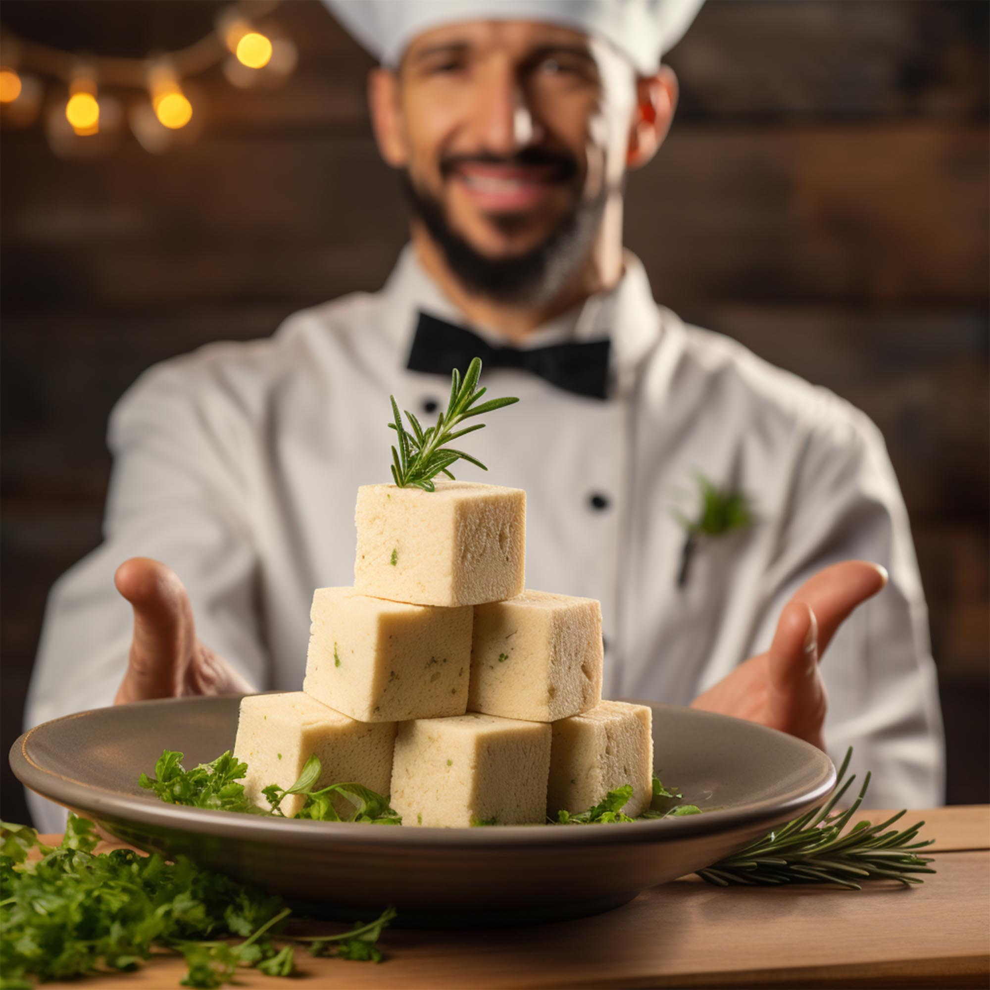Recepty z konopného tofu. HEFU.